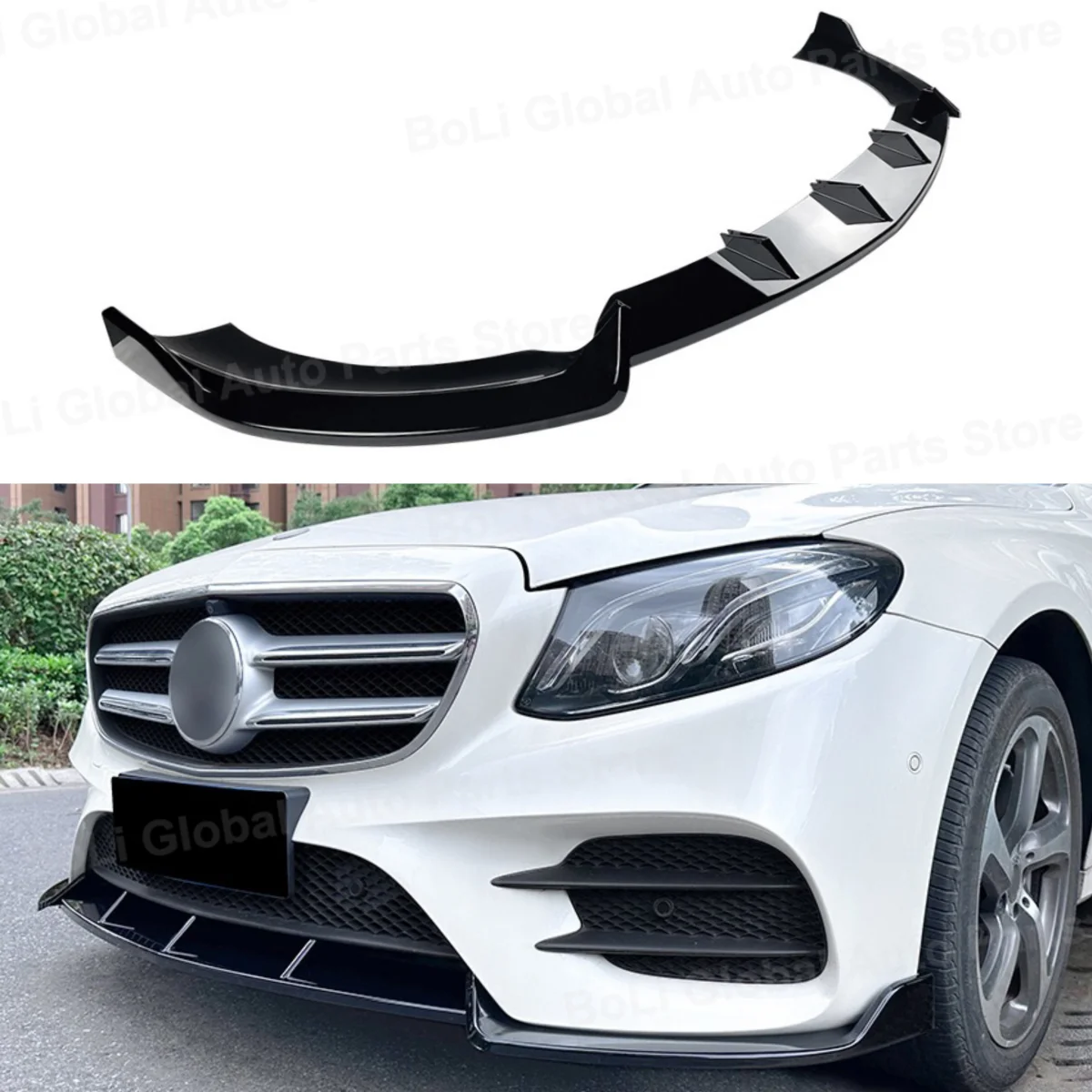 Car Front Bumper For Mercedes Benz E Class W213 E260 E300 E43 AMG 2016 ...