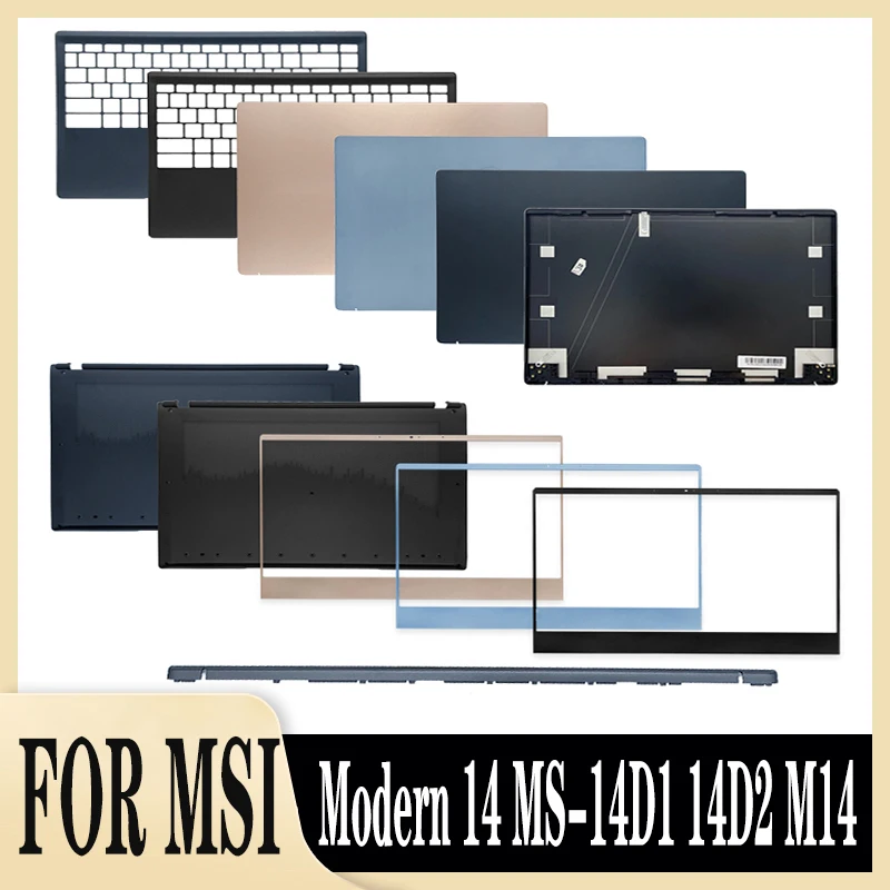 NEW For MSI Modern 14 MS-14D1 14D2 M14 Laptop LCD Back Cover/Front ...