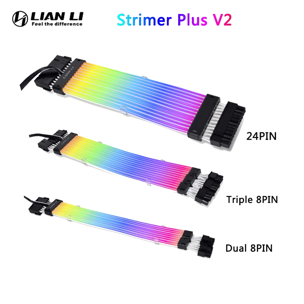 Lian Li Stramer Plus V2 – Câble D'extension Rgb, Gen.3th Atx24pin,gpu ...
