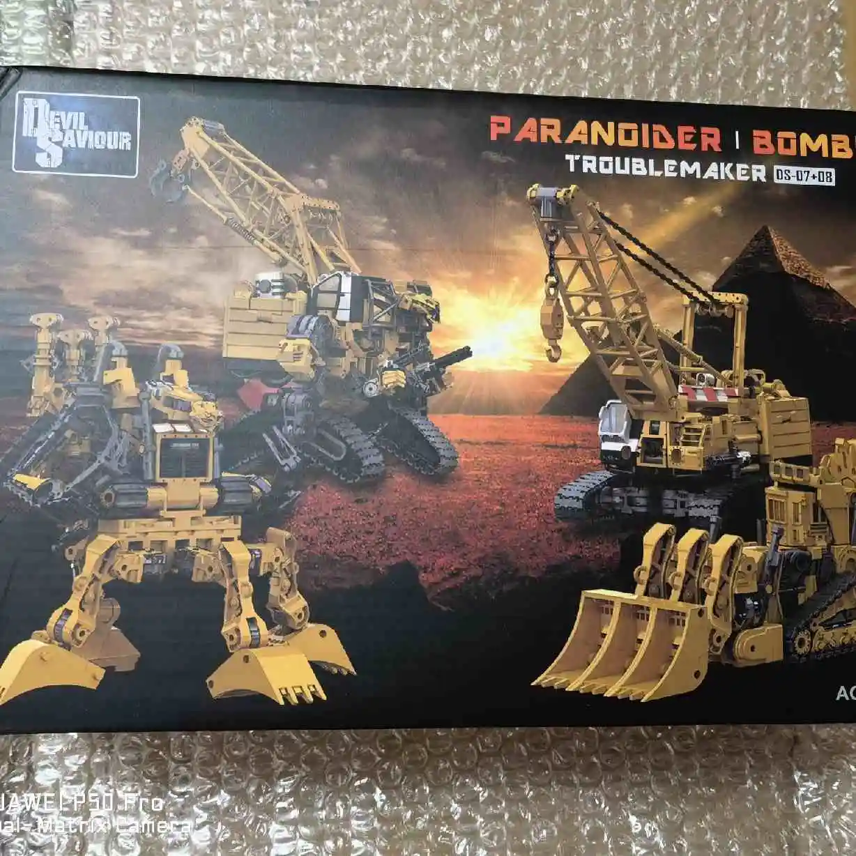 DS01-08 Devil Saviour Devastator El último robot de juguete de ...