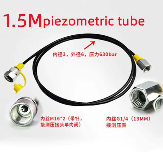 Excavator Part Caterpillar Cat Quick Connector Pressure Gauge ...