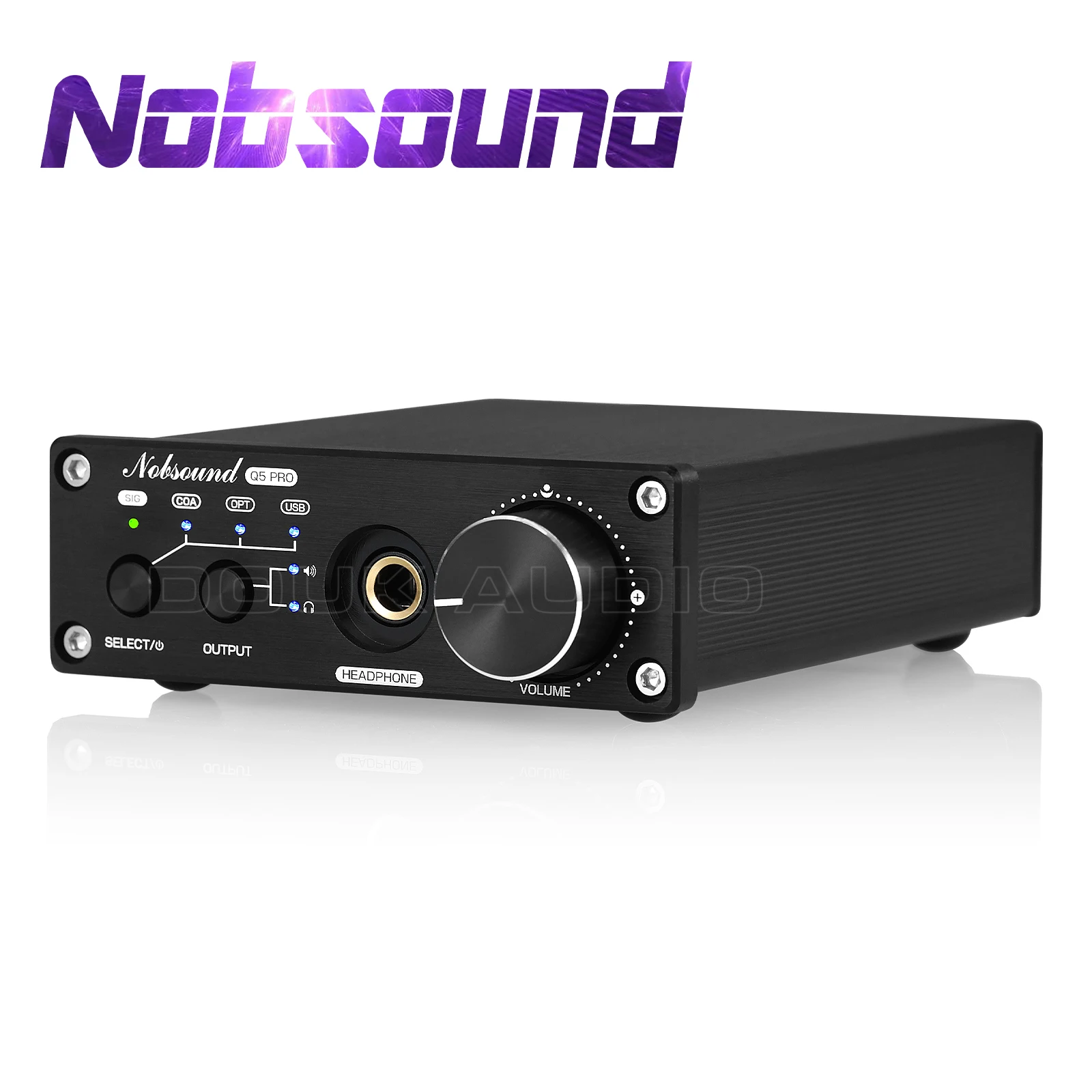 Nobsound HiFi Dual ES9038Q2M USB DAC Koaxial/Optische Digital zu Analog ...