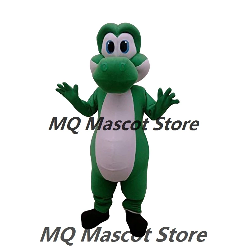 Cartoon-Yoshi-Mascot-Costume-Dinosaur-Cosplay-Costume-Plush ...