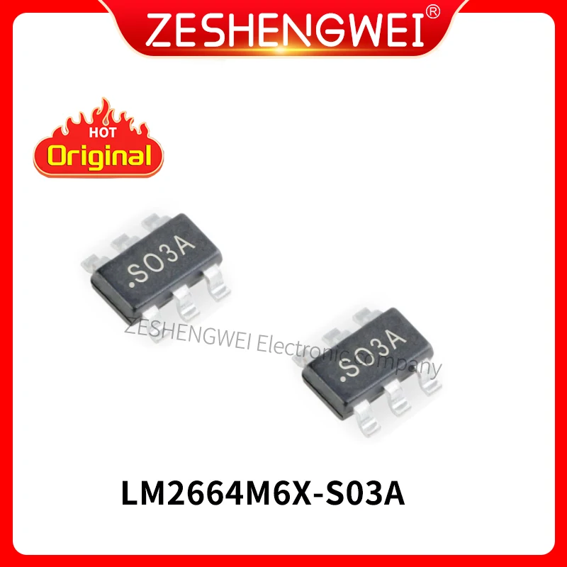 1PCS New original LM2664 LM2664M6X S03A SOT23-6 (Electronic Component ...