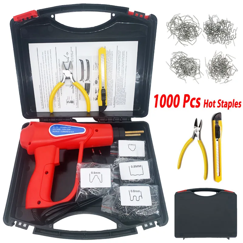 220V-70W-Plastic-Welder-Machine-for-Bumper-Repair-Handheld-Hot-Staple ...