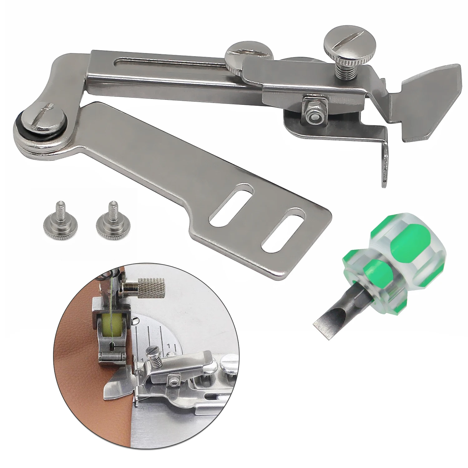 Domestic-Industrial-Sewing-Machine-Seam-Guide-Presser-Foot-With ...