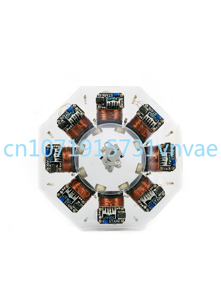 Brushless-Disc-High-Power-Motor-Large-Bedini-8-level-Stator-Silicon ...