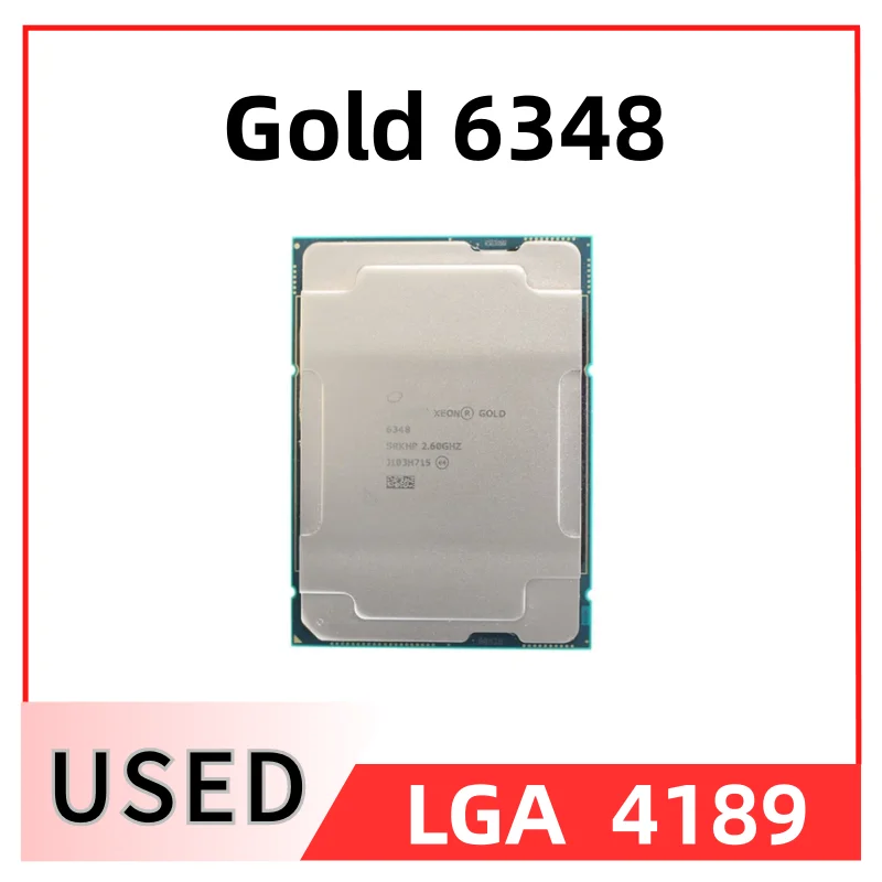 Processador CPU Ouro 6348, Cache 42 M, 2.60GHz-3.50 GHz, 28 Núcleos ...
