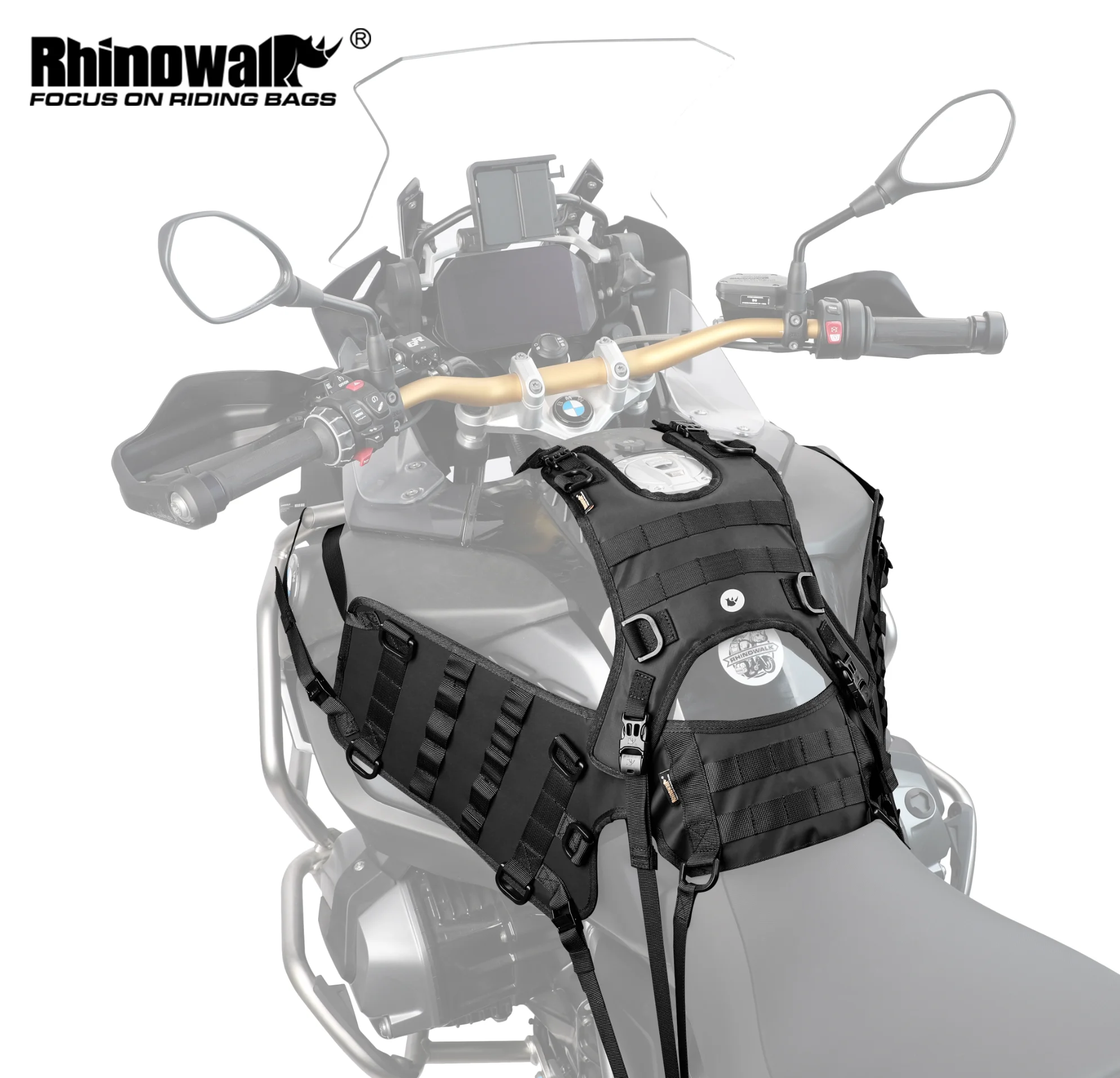 Rhinowalk Bag Parts Tank Bag Base Or Saddle Bag Base Hang Set For ...