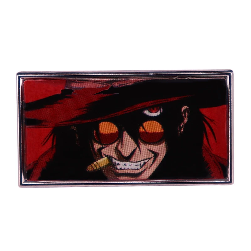 Hellsing Alucard Face Pins Badge Vampire Comics Manga Anime Jewelry ...