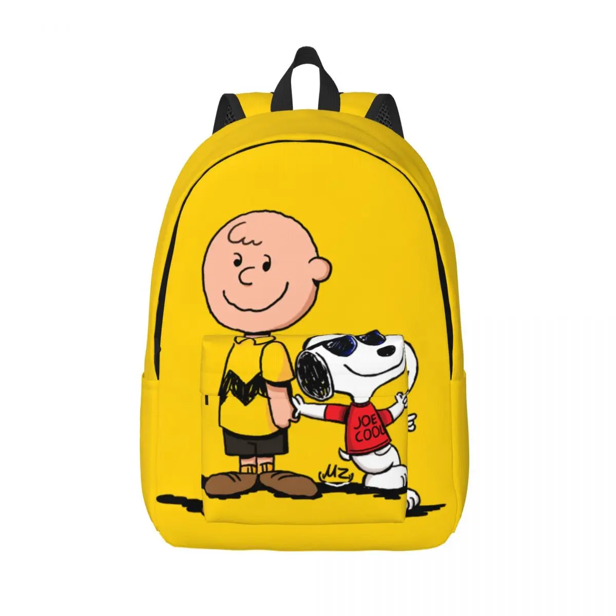 Custom-S-Snoopys-Joe-Cool-Travel-Canvas-Backpack-Women-Men-School ...