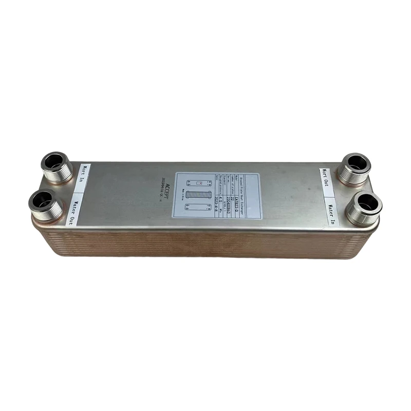 4.5Mpa Brazed Plate Heat Exchanger For Floor And Water Heating, 3/4“NPT