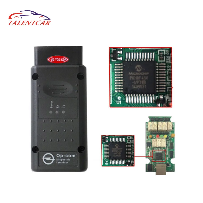 Cable de interfaz OPCOM OBD2, herramienta de diagnóstico OP COM para o ...