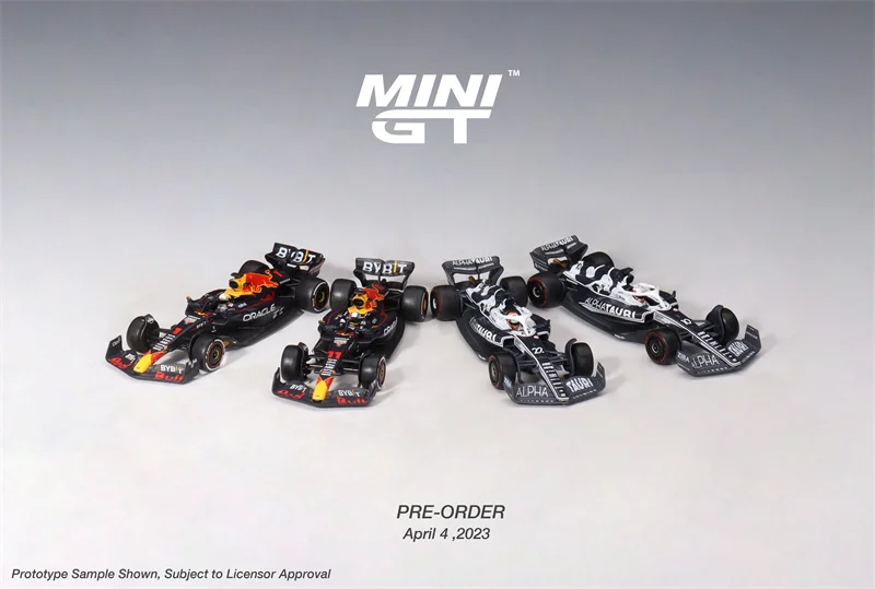 ** Pré encomenda ** MINI GT 1:64 F1 2022 Oracle RB Corrida RB18 ...