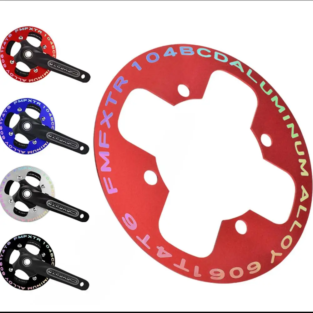MTB Crank Protector Chainring Protection Cover Bicycle Crankset Guard ...