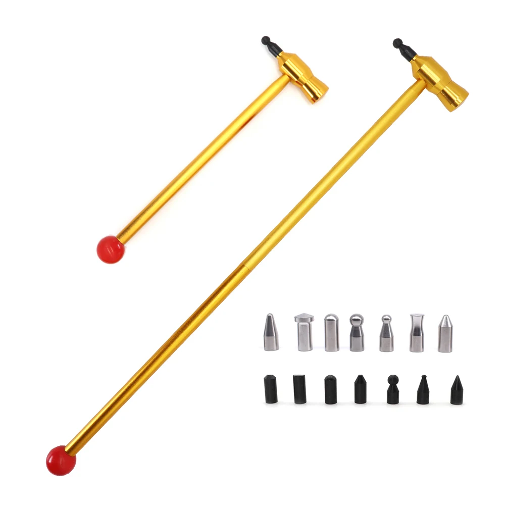 Lengthened Sheet Metal Hammer Heavy Dent Hammer With 14 Tips For Car ...