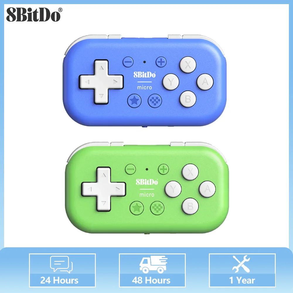 8BitDo-Micro-Bluetooth-Gamepad-Mini-Controller-Support-For-Nintendo ...