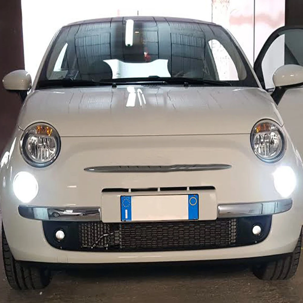 2x LED Tagfahrlicht Autolampen 580 DRL Canbus Kein Fehler fur Fiat 500 2007 2008 2009 2010 2011 2012 auf WeiB 6000K AliExpress