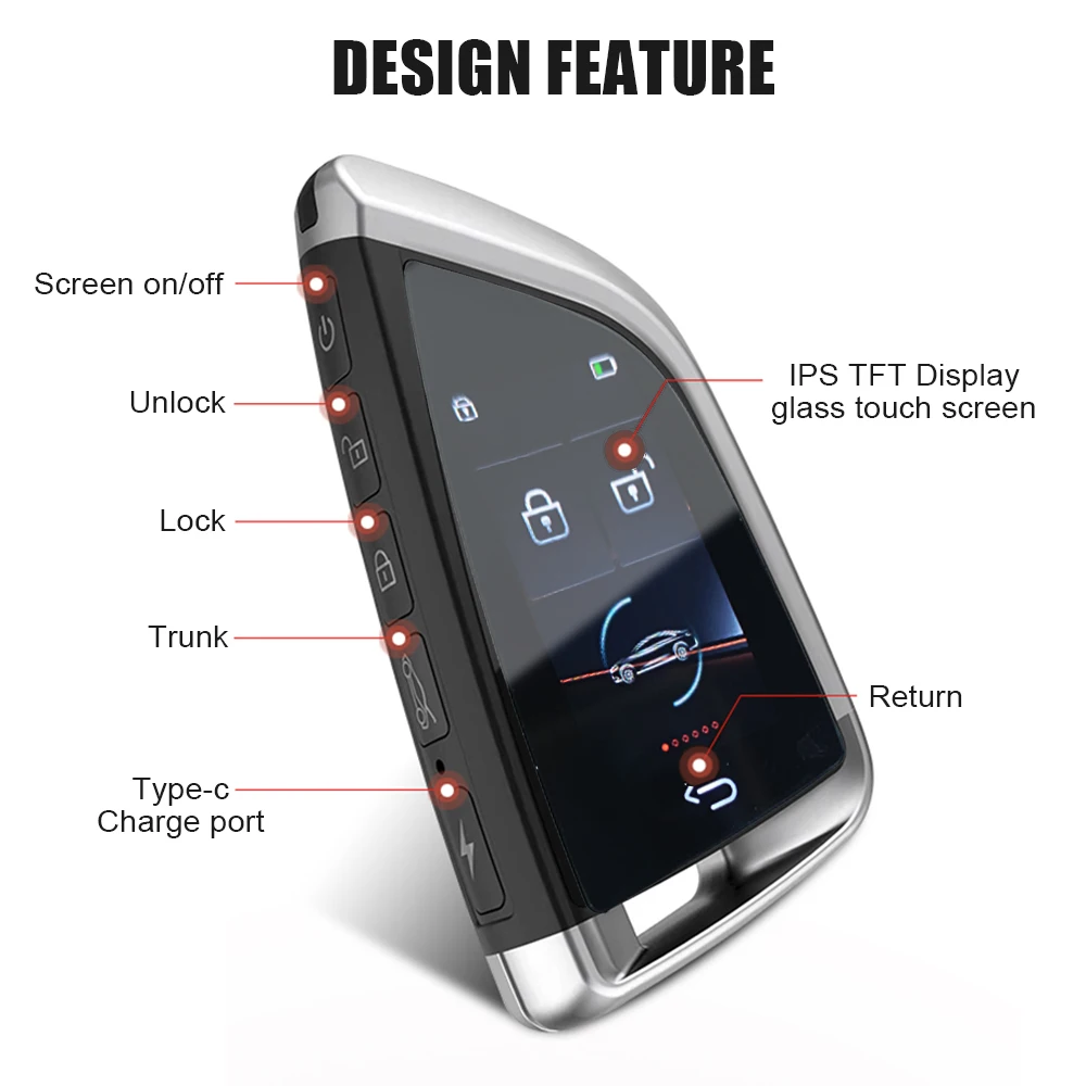 Modified-Smart-Car-LCD-Key-English-Korean-Turkish-CF568-Universal-for ...
