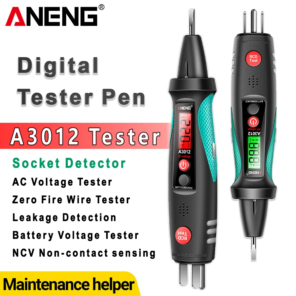 ANENG-A3012-Multifunctional-Socket-Circuit-Analyzer-AC-DC-Voltage ...