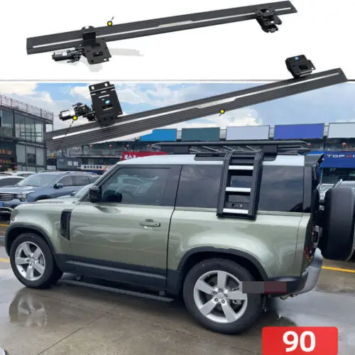 Deployable Running Board Fits for LR Defender 90 2021-2023 Electric ...