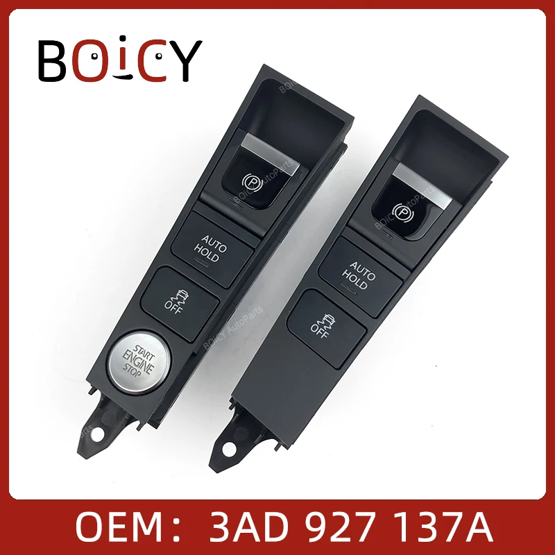 3AD927137A 3AD927137B BOICY Freio De Mão Eletrônico Estacionamento Auto Hold Button Motor Start ...