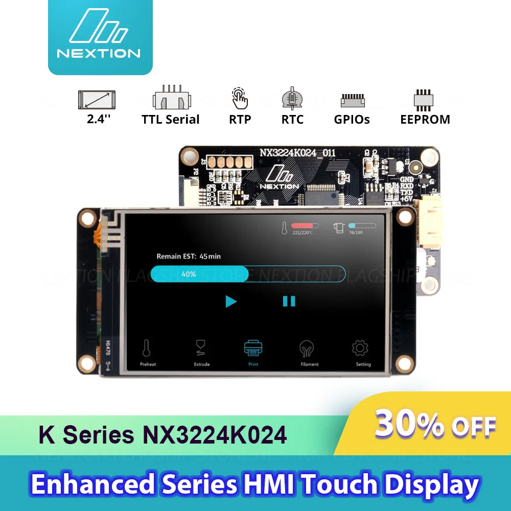 Nextion-NX3224K024-Pantalla-t-ctil-HMI-serie-mejorada-de-2-4-pulgadas-Espacio-de-almacenamiento ...