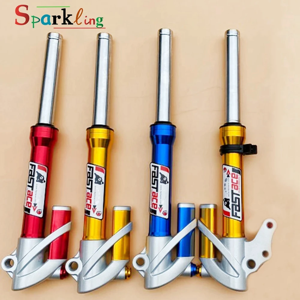 Universal-27MM-Motorcycle-Front-Suspension-Shock-Absorbers-Adjustable ...