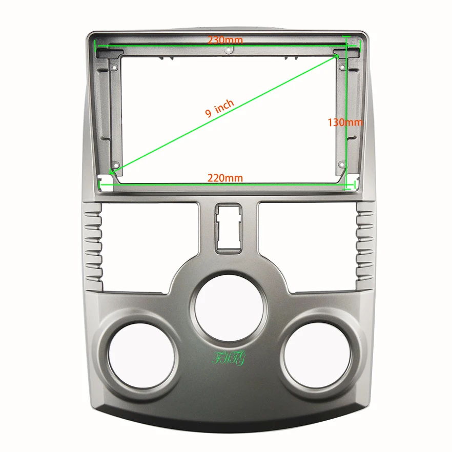 9 Inch Car Audio Frame Gps Navigation Fascia Panel Car Dvd Plastic ...