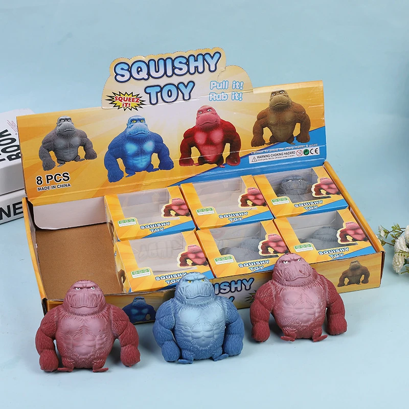Decompression Stretch Gorilla Toy Twisting Pulling Bending Anti Anxiety ...