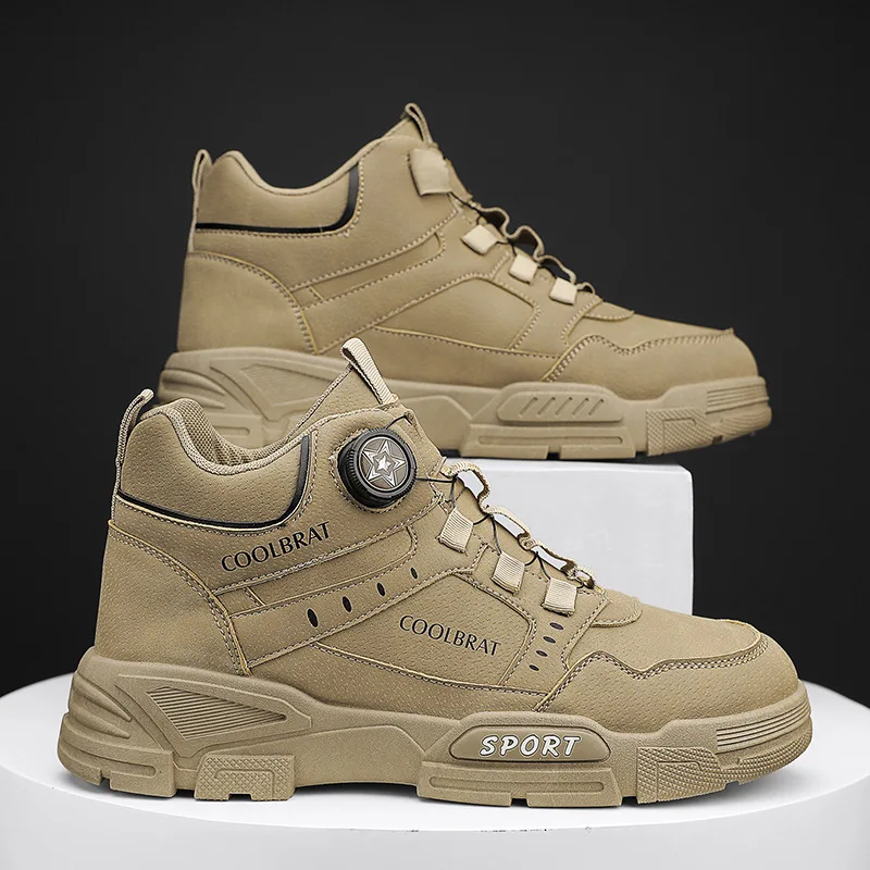 Botas-cortas-de-Monta-ismo-para-hombre-zapatos-deportivos-de-suela ...