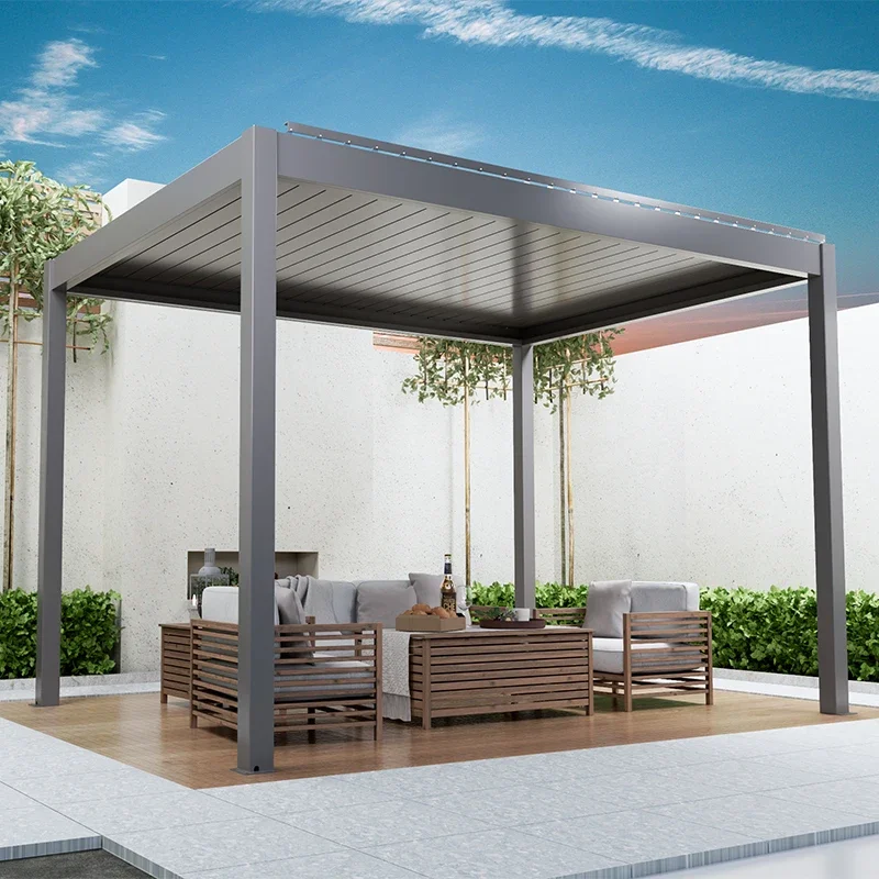 Electric-pavilion-3x3m-Customized-Remote-Control-Switch-Waterproof ...