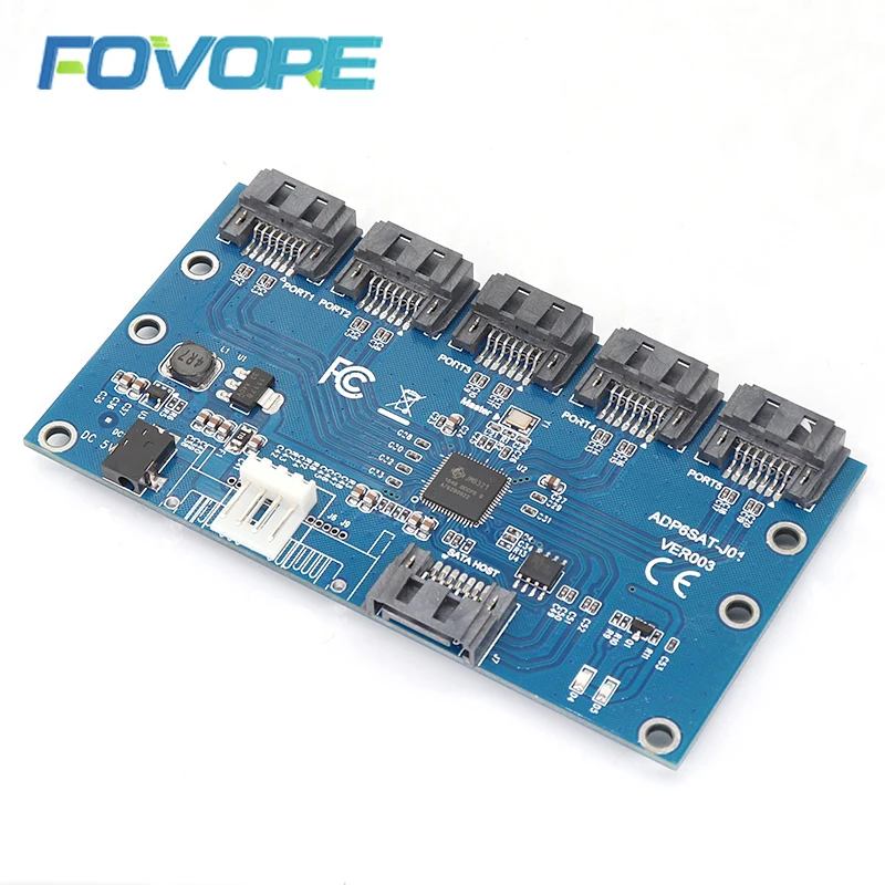 SATA-expansion-card-Adapter-port-multiplier-SATA-3-Controller-Card ...