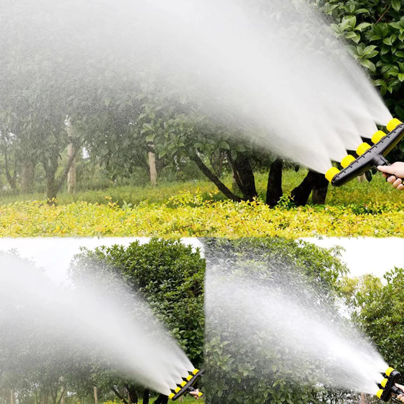 Garden Hose Nozzle Sprayer Watering Pipe Water Spray Fine Misting ...