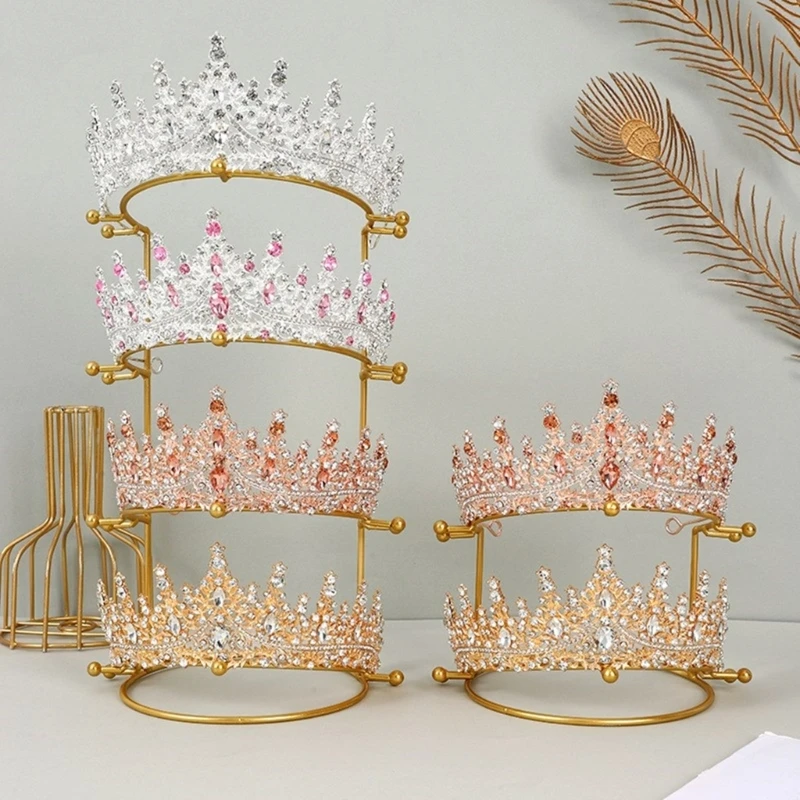 Bride Headbands Display Stand Jewelry Rack Princess Headdress Holder ...