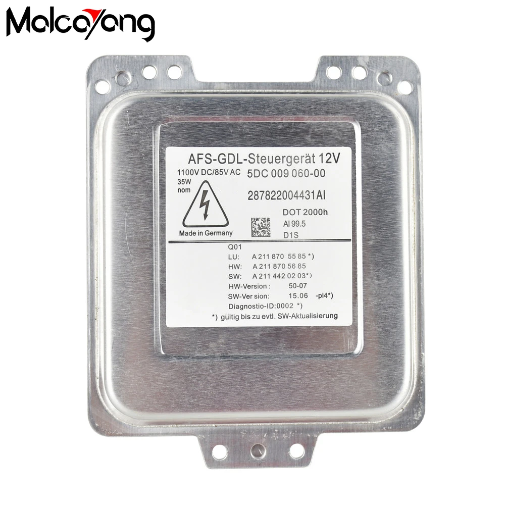 New D1S Xenon HID Headlight Ballast 5DC009060-00 A2118705585 For ...