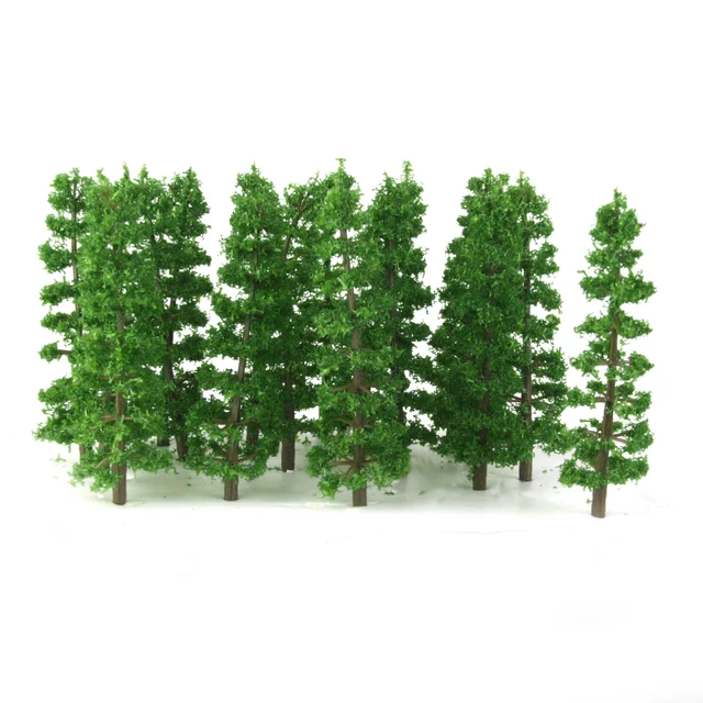 Scenery N Scale 40 Multi Scale Model Trees - Perfect For HO & N Scale ...