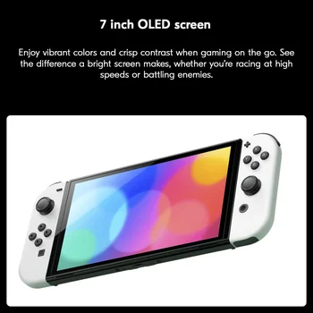 Nintendo Switch OLED Model Game Console 7'' OLED Screen 64GB Storage ...