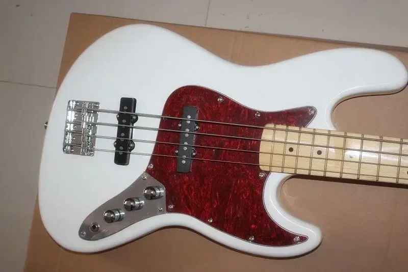 Factory direct custom shop new white jazz bass 4 strings Guitar 2025 ...