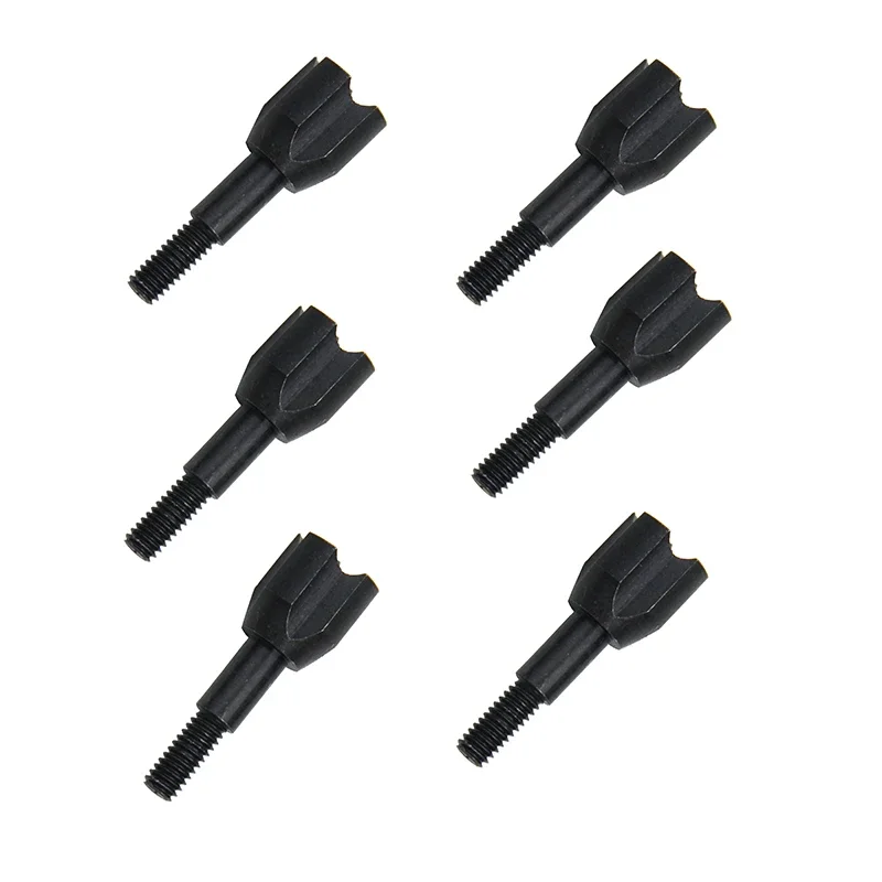 Black 6 Pieces 125 Grain Hammer Broadheads Small Game Arrow Point Tips ...