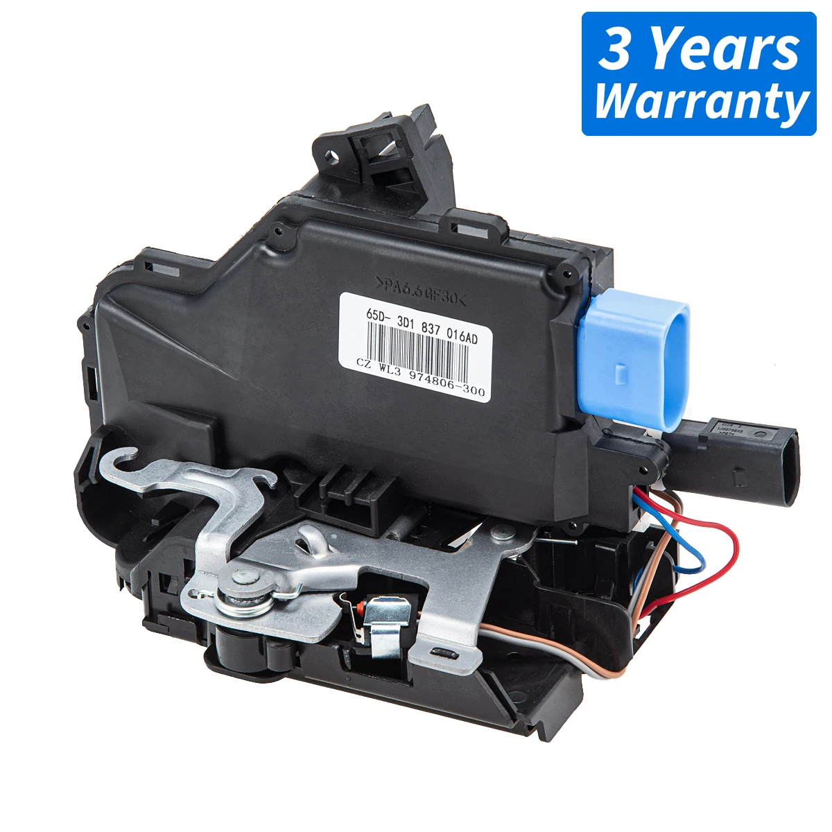 New-Front-Right-Door-Lock-Latch-Actuator-3D1837016AD-3D1-837-016-AD-For ...