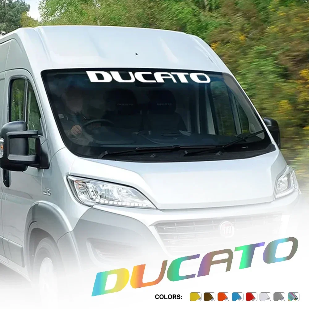 Car-Windshield-Stickers-For-Fiat-Ducato-Maxi-8-35-Van-Camper-Front ...