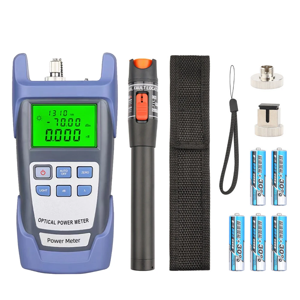 Optical-Fiber-Tool-Kit-Optical-Power-Meter-Handheld-10mW-Optical-Fiber ...