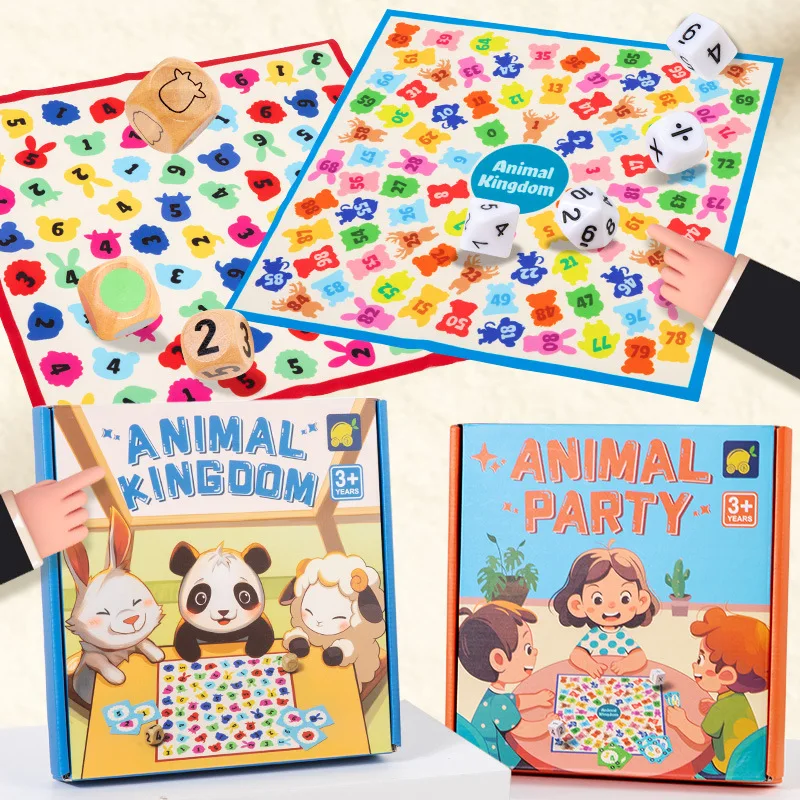 Math Thinking Board Games Kids Toys Montessori Arithmetic Educational ...