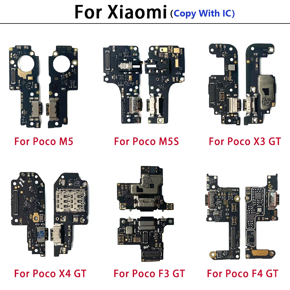 10 Pcs USB Charging Connector Port Dock Charge Flex Cable For Xiaomi ...