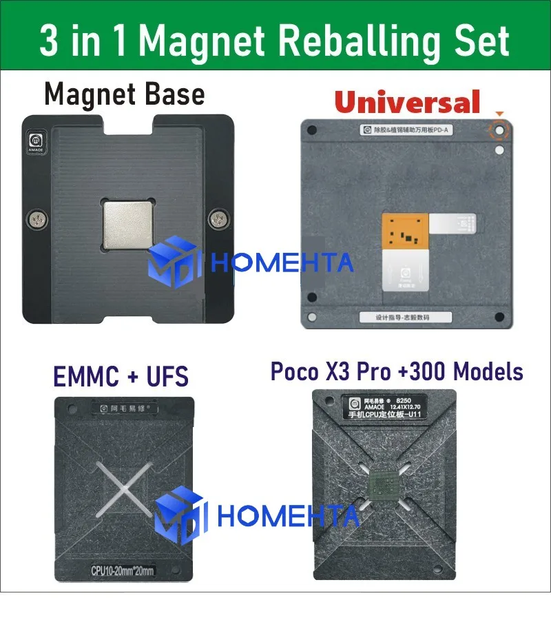 SM8250-8150-TinPlanter-Positioning-Plate-Poco-X3-Pro-F4-GT-F3-SDM8150 ...