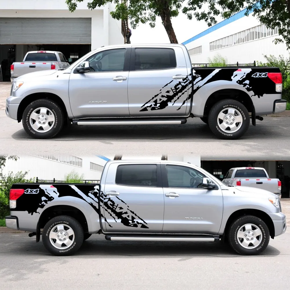 Wholesale-2Pcs-Car-Side-Stickers-for-Ford-Ranger-Auto-Fashion-Sports ...