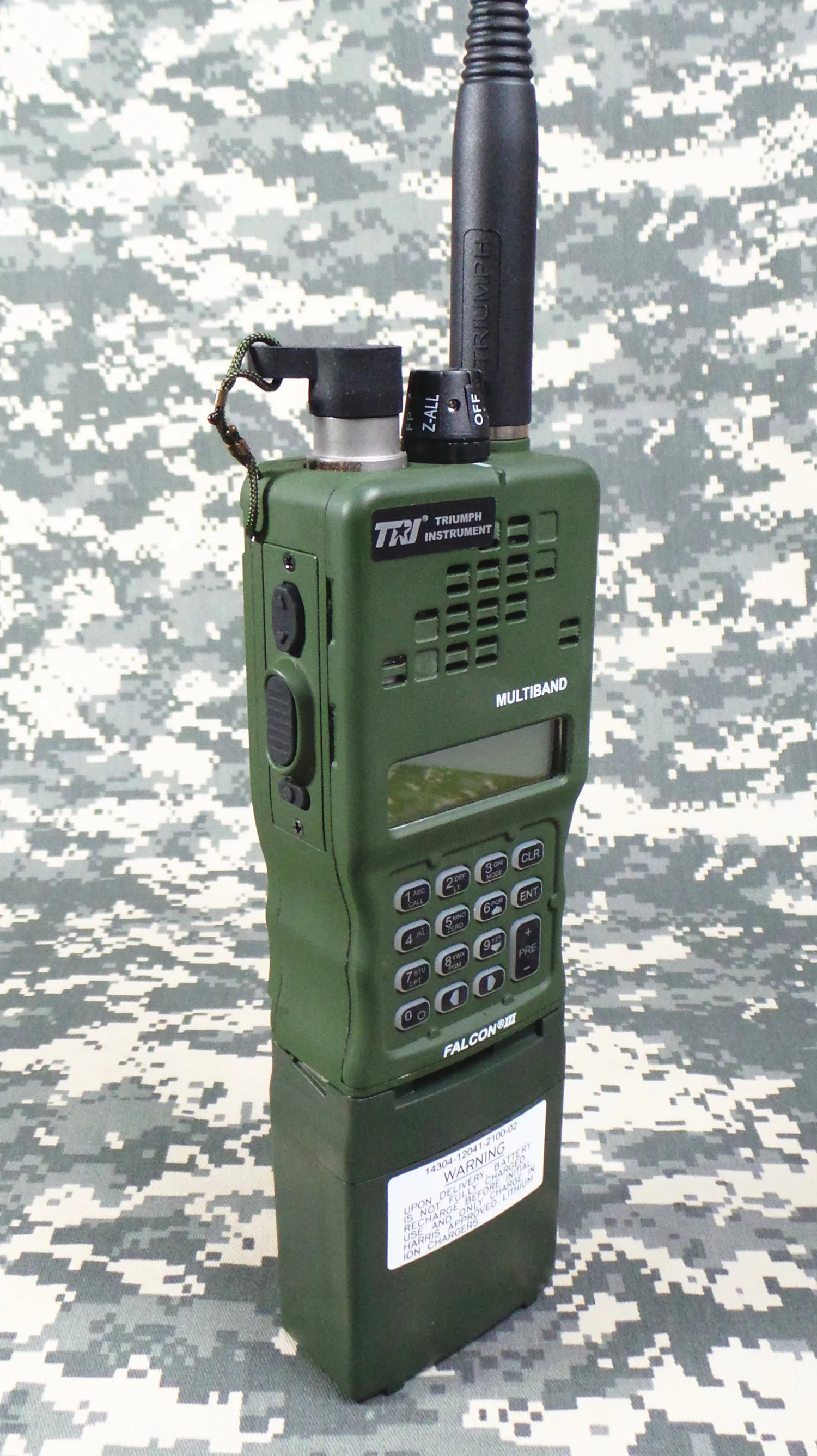 [Upgraded version] AN/PRC-152A UV dual section aluminum alloy three ...