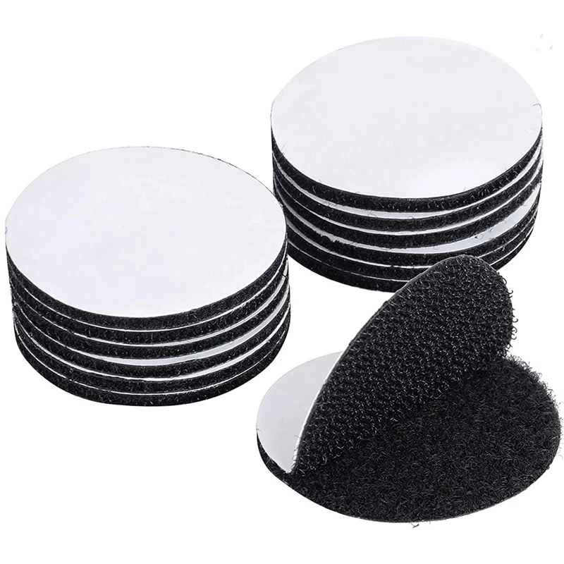 50-60mm-Strength-Round-Hook-Loop-Dots-Self-Adhesive-Fastener-Nylon-Hook ...