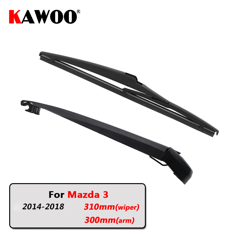 KAWOO-Car-Rear-Wiper-Blade-Blades-Back-Window-Wipers-Arm-For-Mazda-3 ...